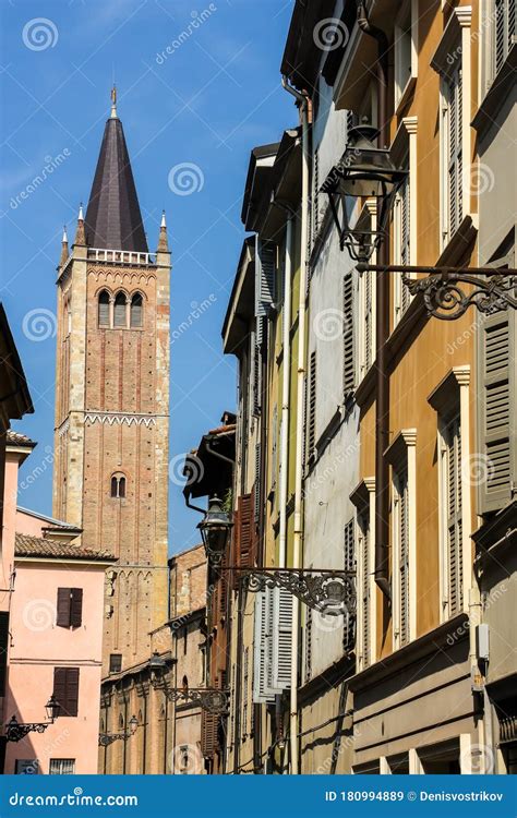 Beautiful Architecture Of Parma City Centre Editorial Stock Image