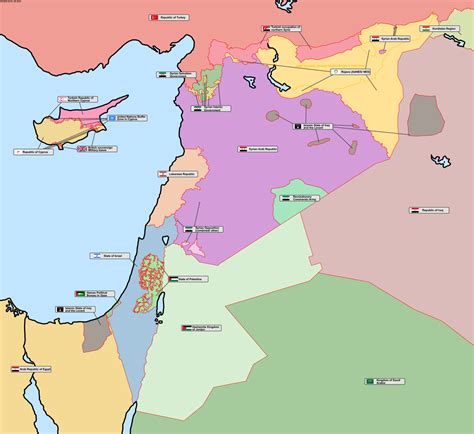 Real And Accurate Map Of The Levant As Of May 2021 Maps On The Web