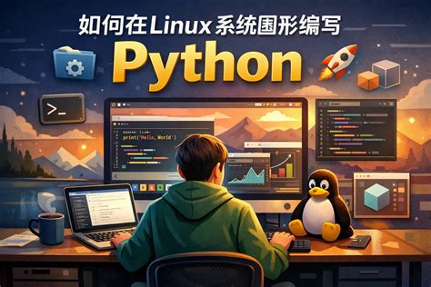 如何在linux系统图形编写python