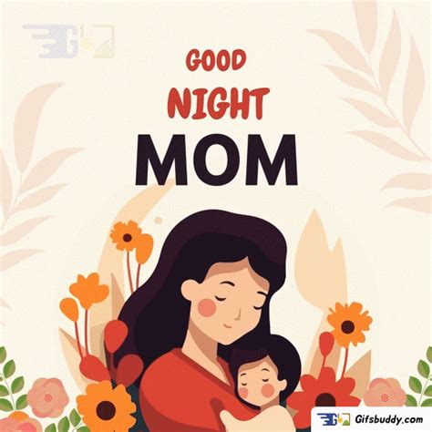 Cute Good Night Mom 