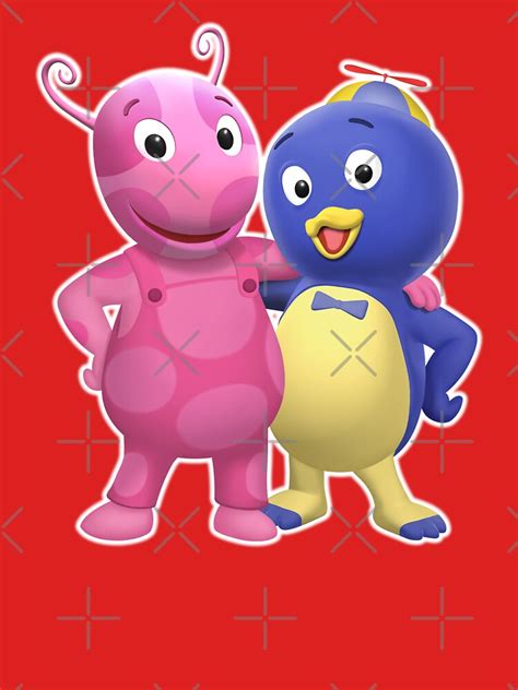Camiseta Uniqua Y Pablo Los Backyardigans Amigos Divertido Lindo Para