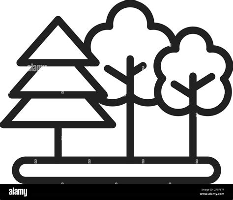 Forest Icon Image Stock Vector Image And Art Alamy