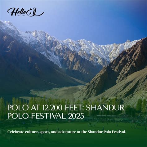 Shandur Polo 2025 Hello Salam Pakistan