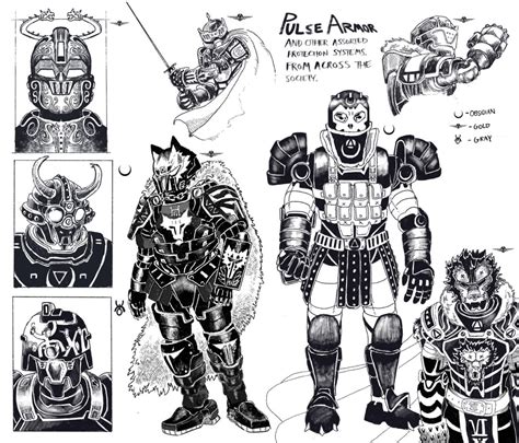 Red Rising Visual Guide Preview Pulsearmor And Assorted Protection