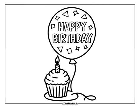 60 Dibujos De Globos Para Colorear Para Niños Y Adultos Gratis