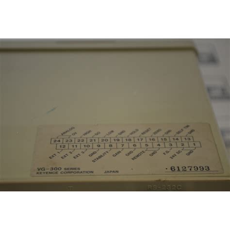 Vg 300 Keyence From Afi Systems