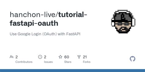 Tutorial Fastapi Oauthmainpy At Master · Hanchon Livetutorial Fastapi Oauth · Github