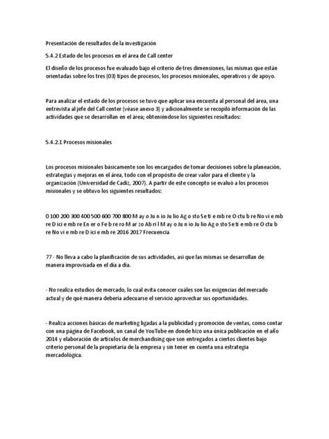 Presentación De Resultados De La Investigación Pdf Business