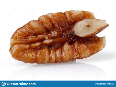 Nuez De Pacana Pelada Y Asada Foto De Archivo Imagen De Sano Nutritivo 137091836