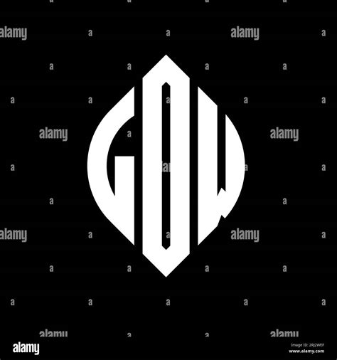 Ldw Circle Letter Logo Design With Circle And Ellipse Shape Ldw Ellipse Letters With