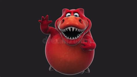 Fun 3d Cartoon Dino Stock Video Video Of Wave Trex 353689749