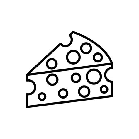 Cheese Outline Vector Art Icons And Graphics For Free Download