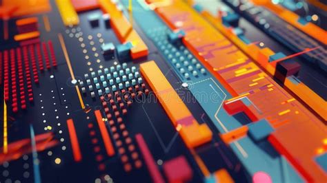 Innovative Sports Tournament Bracket Design With Dynamic Colors And 3d