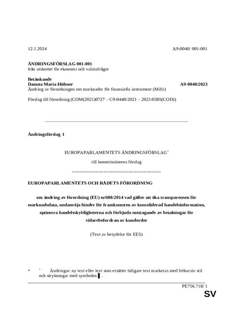 Mifir And Mifid Ii Review Ten Key Things That Eu Financial Doc Template Pdffiller