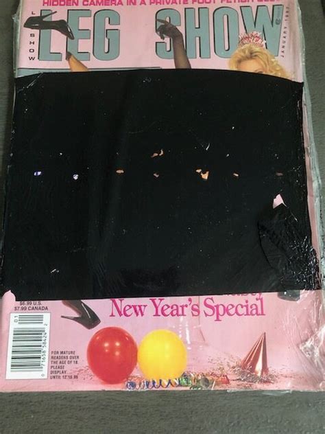 Leg Show Magazine January 1997 Filthy Magazines