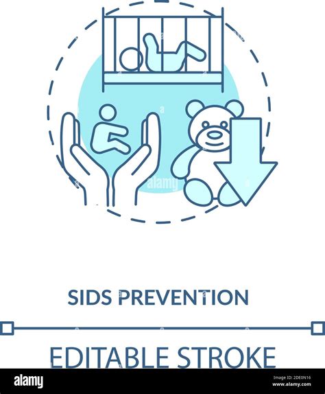 Sids Prevention Concept Icon Stock Vector Image And Art Alamy