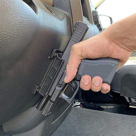 Quickdraw Gun Magnet Mount Holster Handgun Mount For Vehicle Truck Car