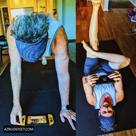 Jon Risinger Feet Aznudefeet Men