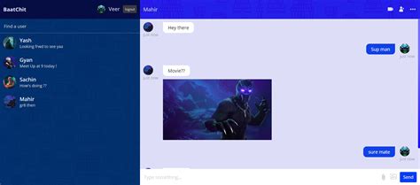 Github Noobmaster432baatchit Baatchit Is A Realtime Private Chat Web Application Built Using