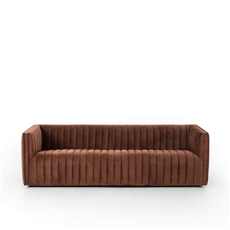 Augustine Auburn Sofa Encore Events Rentals Encore Events Rentals