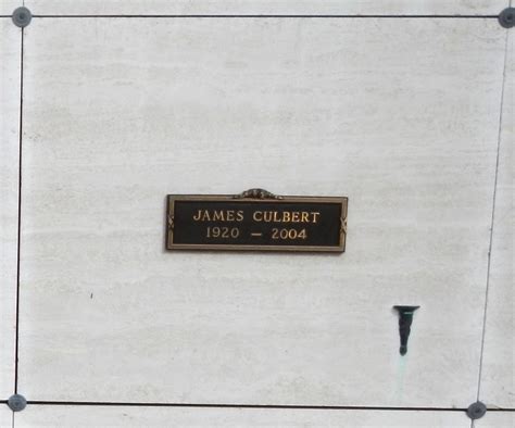 James Oneil Culbert 1920 2004 Find A Grave Memorial