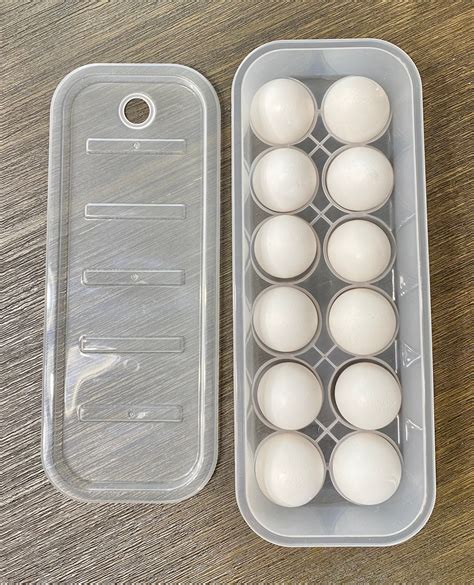 Egg Container Reusable Egg Container Plastic Egg Carton Etsy