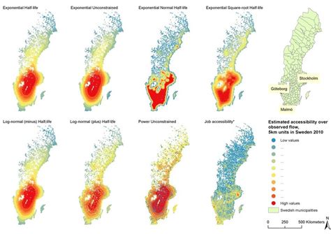 Illustration Of Normalized Accessibility Potential Accessibility