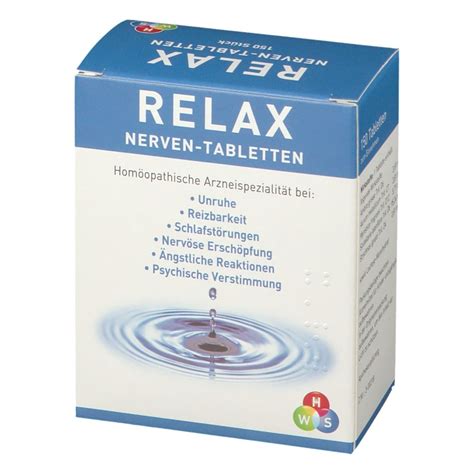 Relax Nerven Tabletten 150 St Shop Apotheke