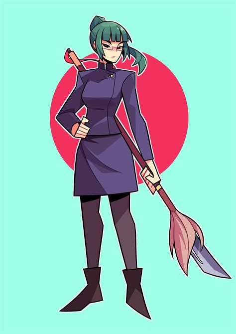 Zenin Maki Jujutsu Kaisen Drawn By Timtam Danbooru