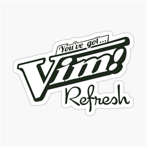 Vim Refresh Fallout 4 Sticker For Sale By Heysteve Redbubble