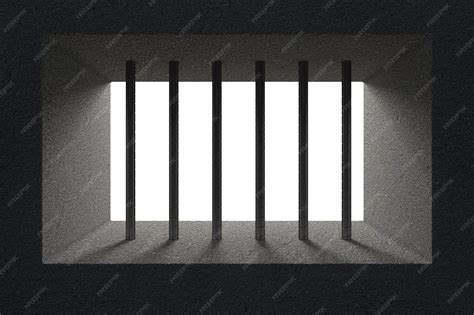 Premium Photo Jail Bars In Prison Window Extreme Closeup 3d Rendering