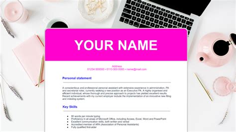 Free Cv Template Cv Templates And Advice Uk