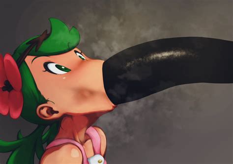 Rule 34 1girls Ehoumaki Female Female Only Food Game Freak Green Eyes