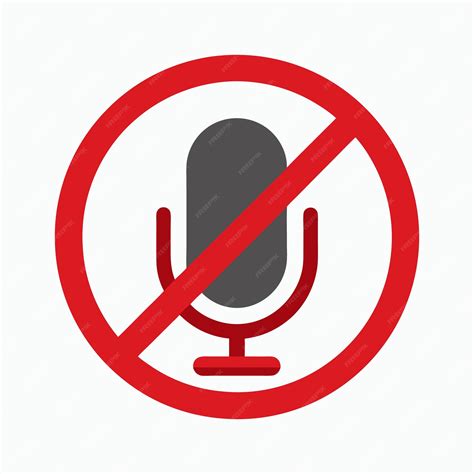 No Voice Icon Premium Ai Generated Vector
