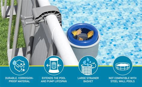 Bestway Flowclear Pool Wall Mounted Automatic Pool Surface