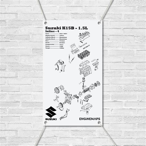 Suzuki K15b 1 5l Exploded View Banner Enginemaps