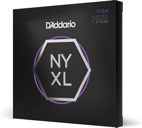 Daddario Electric Guitar Strings Nyxl Nickel Plated Nyxl1164 Medium Gauge 11 64