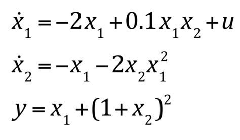 Solved Shown Below Is A Non Linear State Space Model
