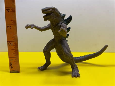 Godzilla Bandai 1998 Godzilla Us Godzilla Zilla Vintage Mini Figure