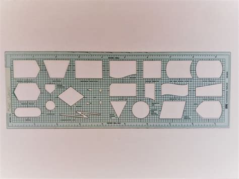 Ibm Flowcharting Template X20 8020 Vintage 1960s Etsy