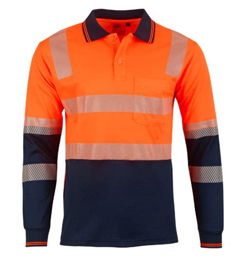 Unisex Truedry Biomotion Segmented Ls Safety Polo Promopromo