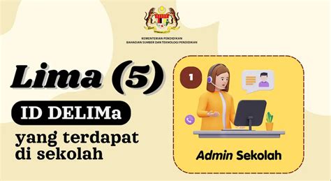 Jenis Id Pengguna Dalam Delima Info Pelajar