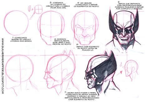 Como Desenhar O Wolverine Logan How To Draw Wolverine Logan