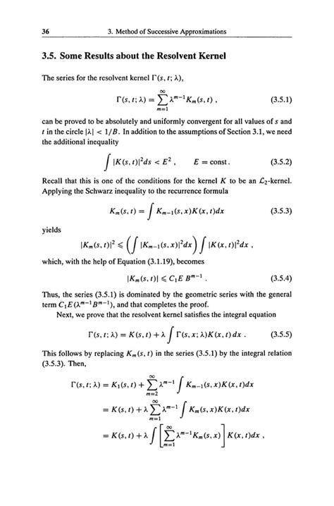 linear integral equations