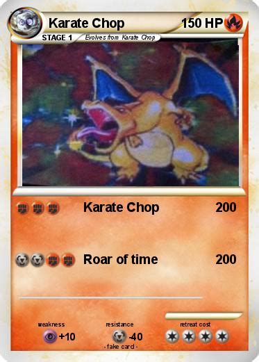 Pokémon Karate Chop 2 2 Karate Chop My Pokemon Card