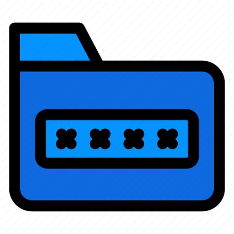 1 Folder Password File Protection Code Icon Download On Iconfinder