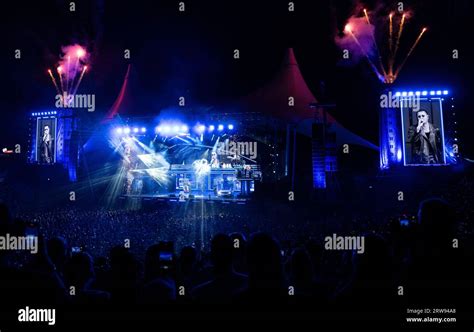 Berlin Germany 17th Sep 2023 German Rapper And Singer Apache 207 Performs In Front Of