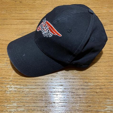 Red Wing Shoes Hat One Size Redwings Hat Depop