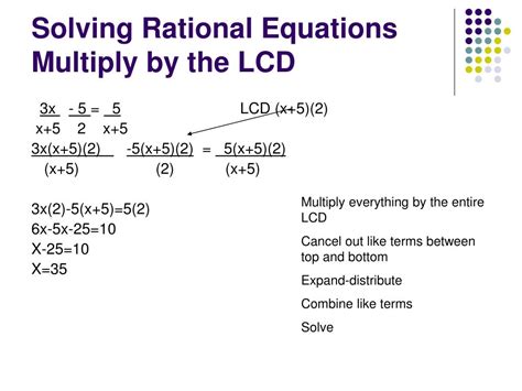 Ppt Solving Rational Equations Powerpoint Presentation Free Download