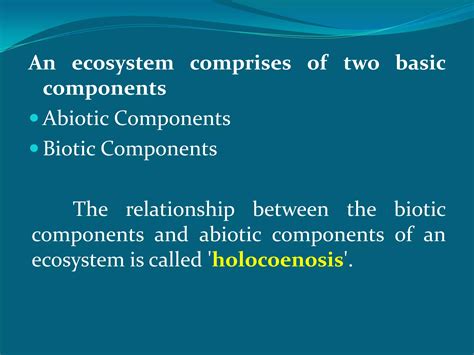 Components Of Ecosystem Pptx